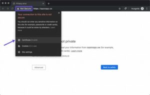 Chrome「NET::ERR_CERT_COMMON_NAME_INVALID」の無視・対処法【自己証明書エラー】 | 最速エリア｜WiMAXのプロ監修！わかりやすいネットの教科書